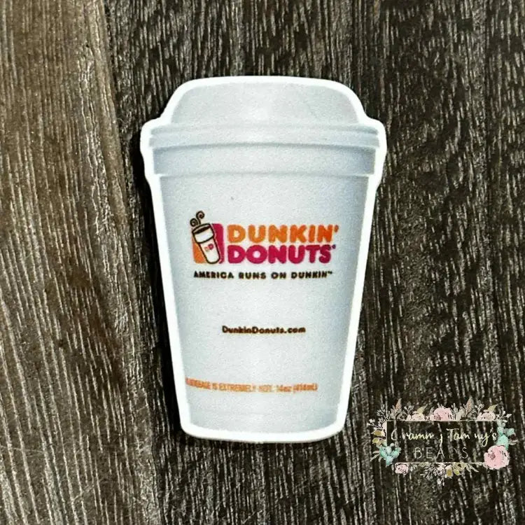 Dunkin Cup - Acrylic Flatback – Grammy Tammy's Beads