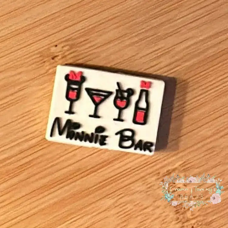 Minnie Bar Silicone Focal Beads – Grammy Tammy's Beads